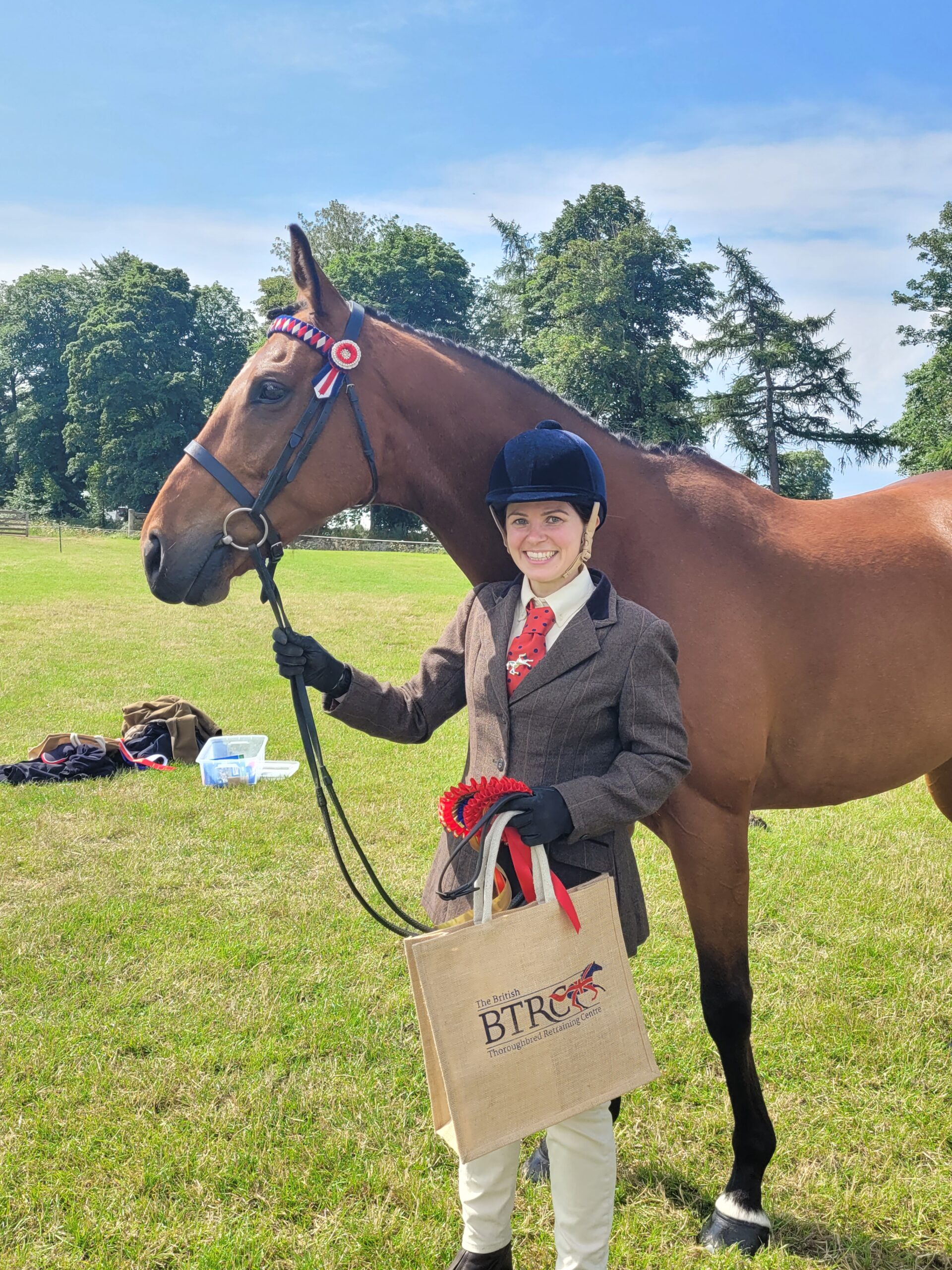 BTRC Support Dalkeith Show with Retrained Racehorse Classes – The British Thoroughbred ...